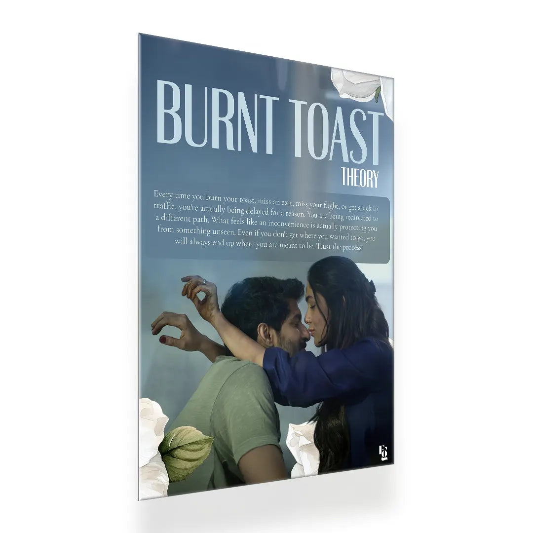 Burnt Toast Metal Poster – theframegram