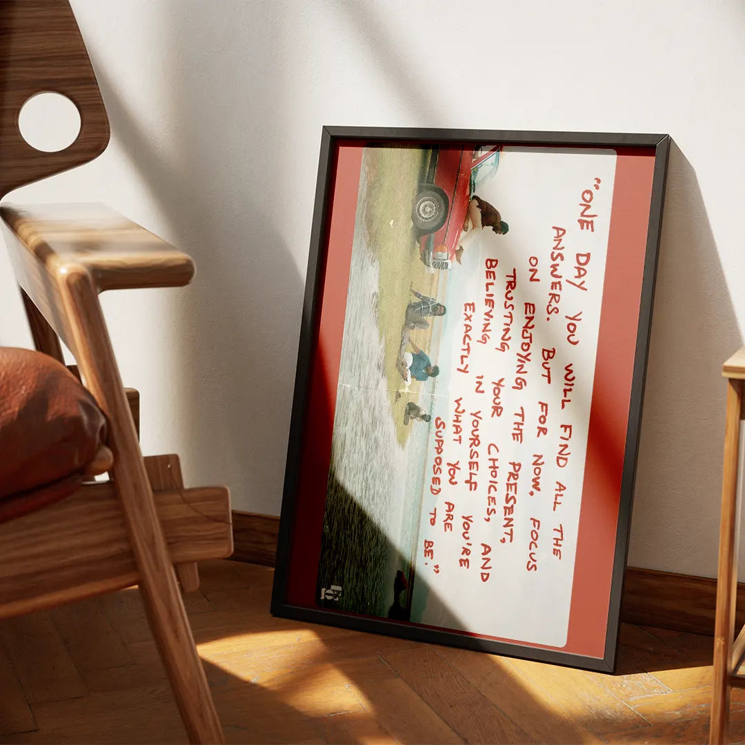 One Day You Will Art Poster – theframegram