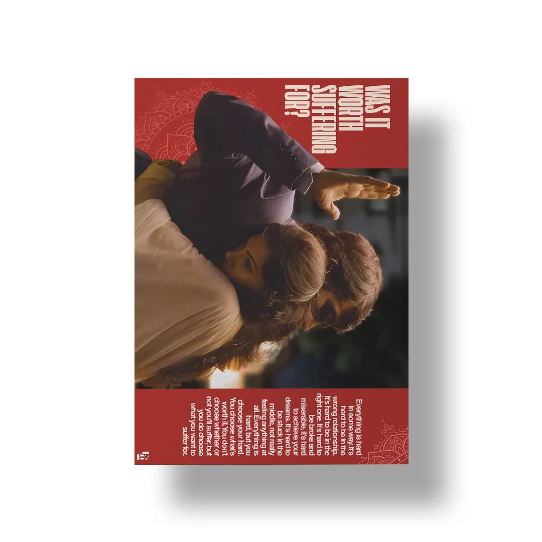 Worth Suffering Art Poster – theframegram